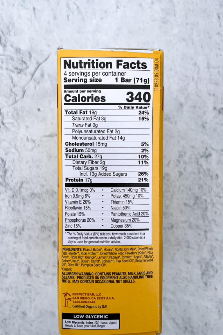 Are Perfect Bars Healthy? Dietitian Review - Graciously Nourished