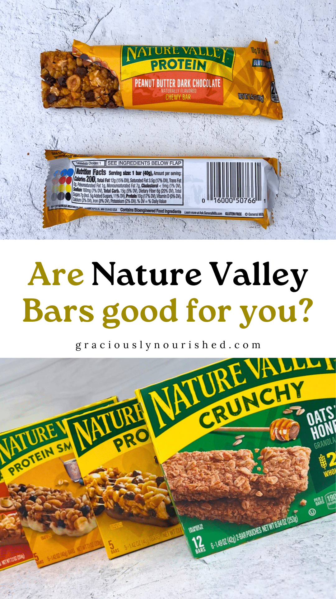 Are Nature Valley Bars Healthy? A Dietitian's Review - Graciously Nourished