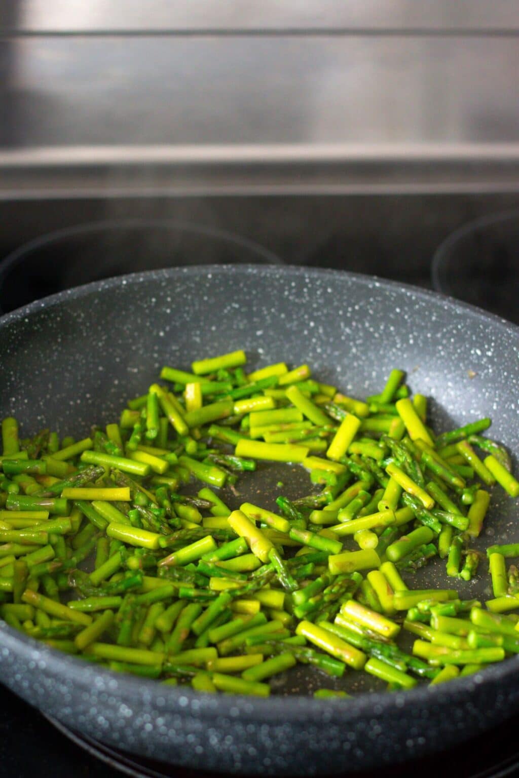 Lemon Garlic Rice Bowl with Shrimp and Asparagus - Graciously Nourished