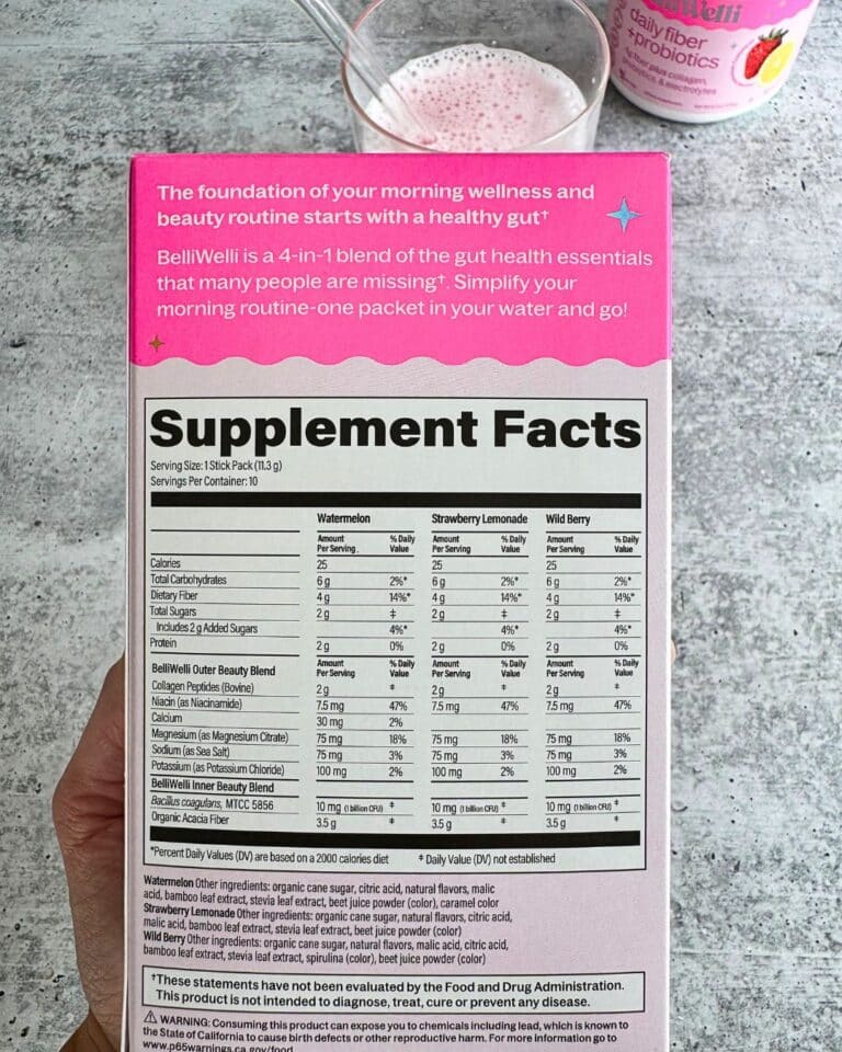 BelliWelli Review: A Dietitian’s Honest Thoughts on This Gut-Healthy ...