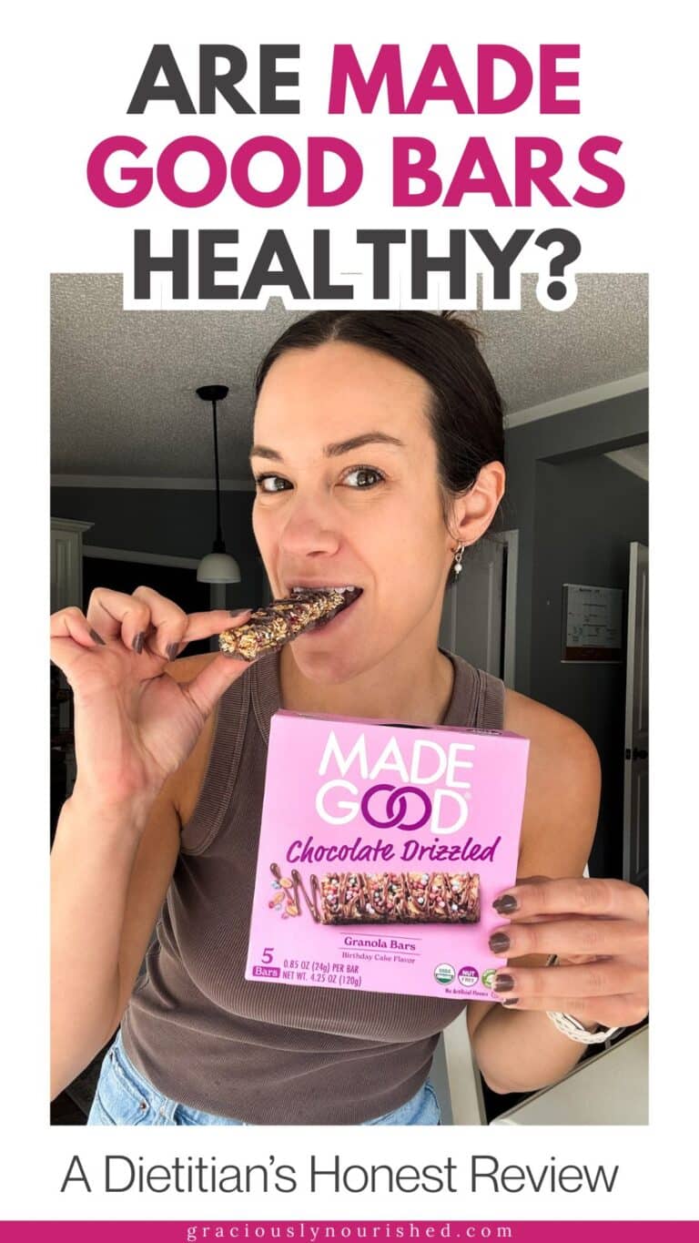 Dietitian Answers: Are Made Good Bars Healthy? - Graciously Nourished