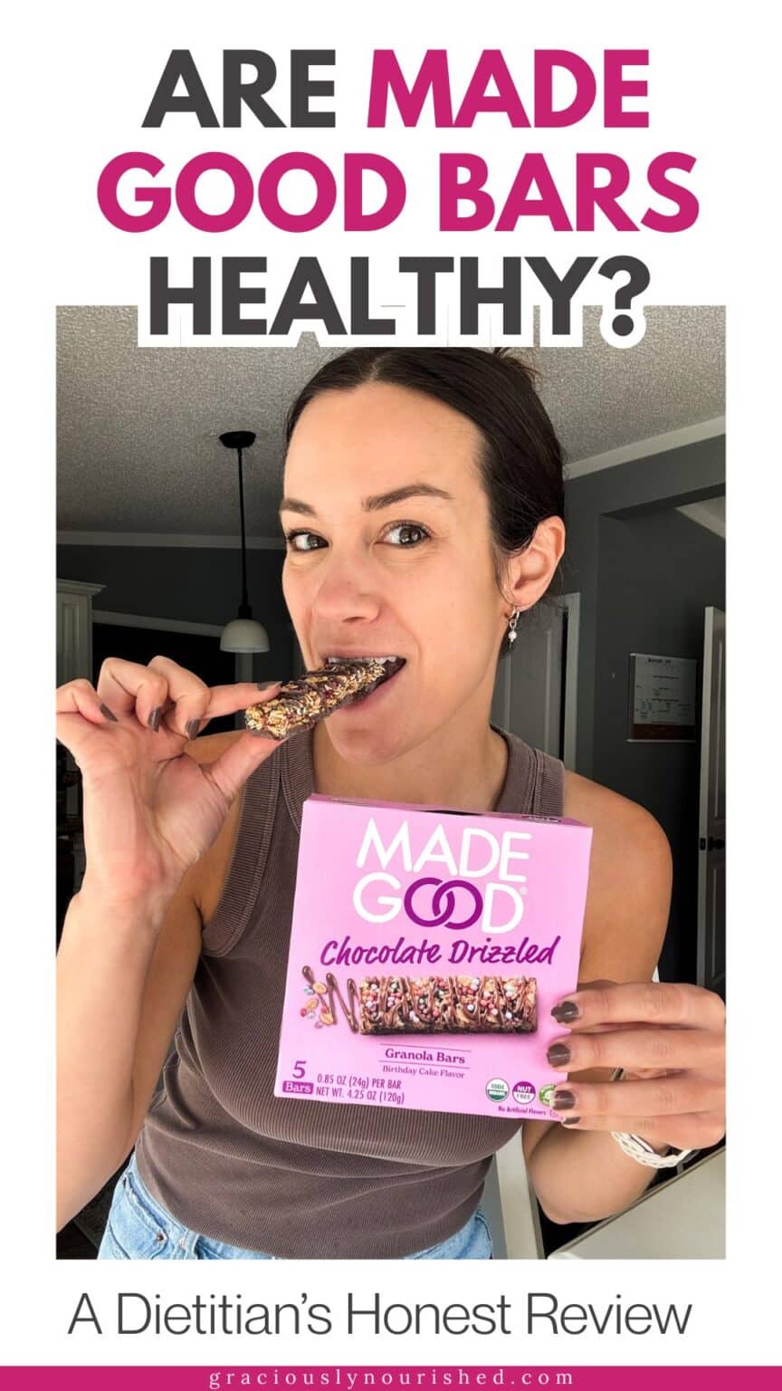 Dietitian Answers: Are Made Good Bars Healthy? - Graciously Nourished